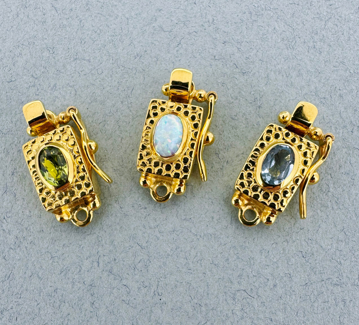 Small Box Clasp, Bronze with 18K gold plate GP1037 – Pacific Silverworks